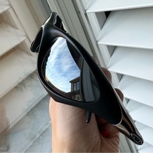 Oakley | Accessories | Oakley Scar Sunglasses In Black With Black ...